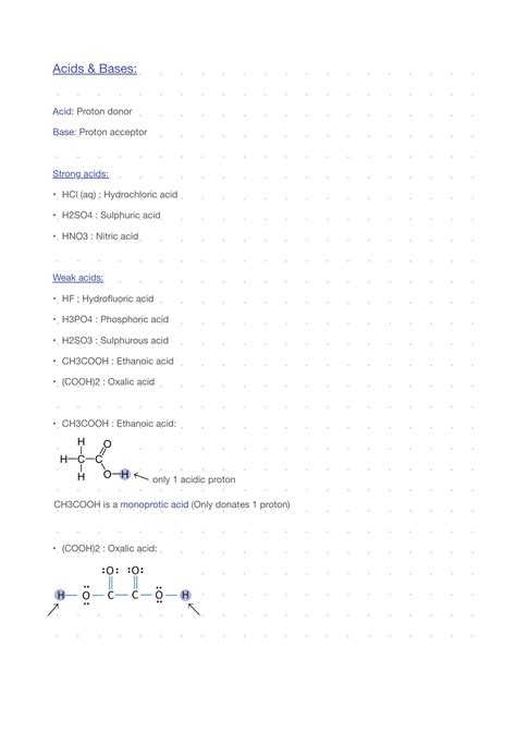 Grade 12 Ieb Physical Science Chemistry Acids And Bases Section E