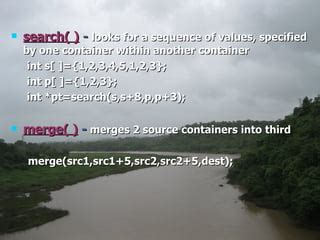 Stl Standard Template Library PPT