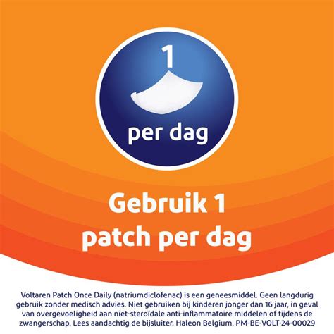 Voltaren Patch Once Daily 5 St Farmaline