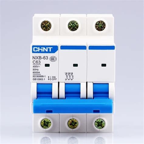 Jual Mcb Chint 3p 63a Shopee Indonesia