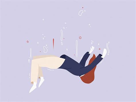 Falling Animation Design Motion Design Animation Character Design