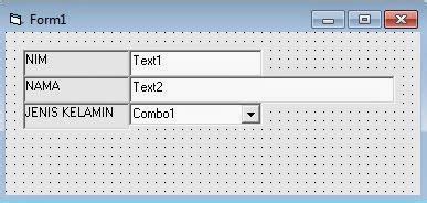 Penggunaan ComboBox Pada VB 6 0 Belajar VB 6 0 Dan Belajar VB Net