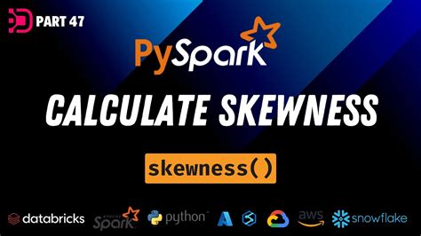 Calculate Skewness PySpark Statistics Function YouTube