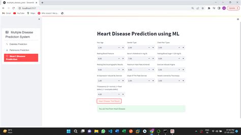Github Ayush9009multiple Disease Prediction Web App