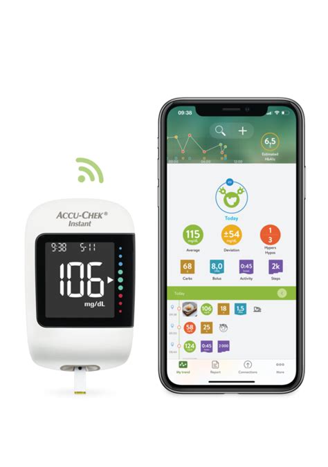 Accu Chek Instant เครื่องวัดระดับน้ำตาลในเลือด