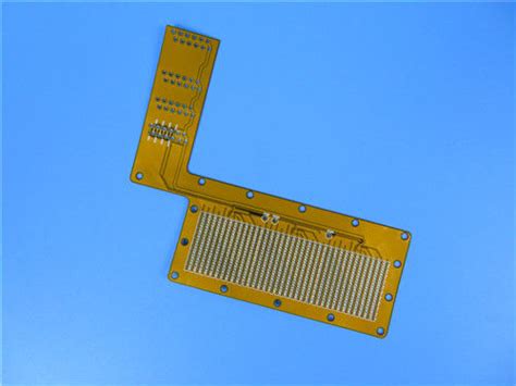 2 Layer Flexible Printed Circuit Pcb Fpc Built On Polyimide For The Application Of Plc Control