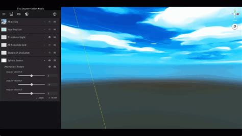 manual for sky segmentation in ar scenes styly magazine