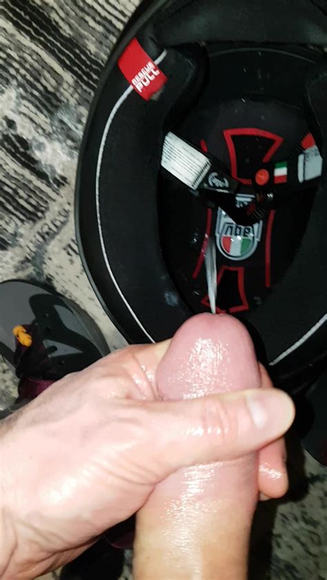 Cumming In My AGV Helmet ThisVid Com