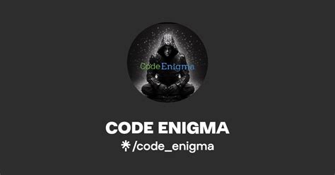 Code Enigma Instagram Facebook Tiktok Linktree