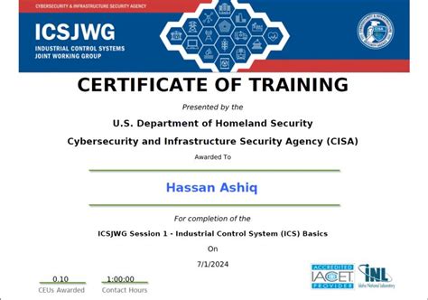 Hassan Ashiq Khattak On Linkedin Alwayslearning Cybersecurity Criticalinfrastructure