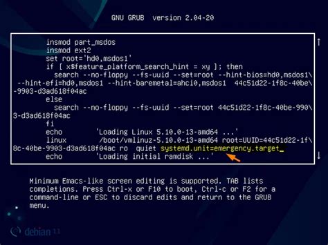 文章 如何将 Debian 11 引导到救援 紧急模式 酷瓜云课堂