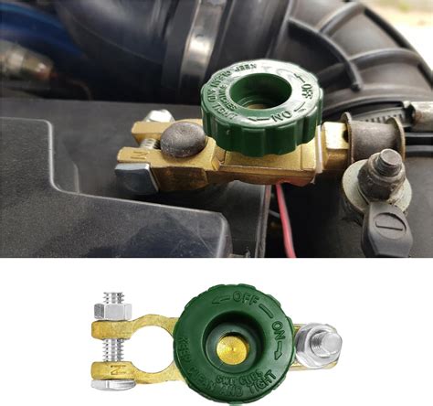 Amazon Com Dickno Top Post Battery Quick Disconnect Switch Auto Battery Master Switch Isolator