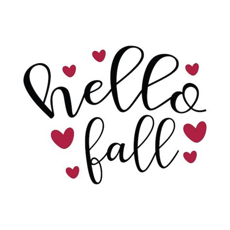 Premium Vector Fall Sign Svg