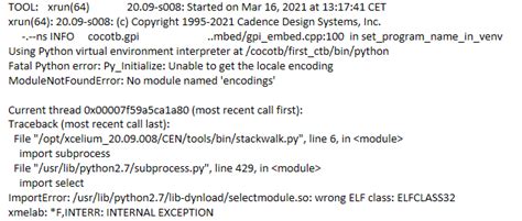 Simulator Crash While Running COCOTB With Xcelium Issue 2474 Cocotb Cocotb GitHub