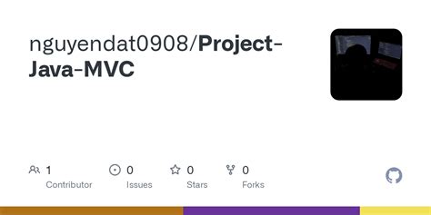 Github Nguyendat0908project Java Mvc