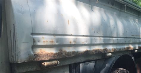 포터2 적재함 녹물 줄줄운행에 큰 지장 없으면 교체 거부