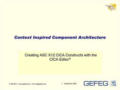 PPT Context Inspired Component Architecture PowerPoint Presentation Free Download ID