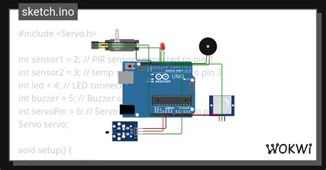 Smart Home Wokwi Esp32 Stm32 Arduino Simulator