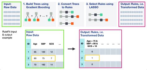 Schematic Representation Of The Analysis Stages Based On The Rulefit