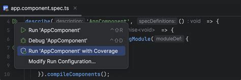 Code Coverage Webstorm Documentation