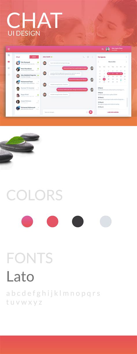 Chat Ui Ux Design On Behance Chat Ui Ux Design On Behance