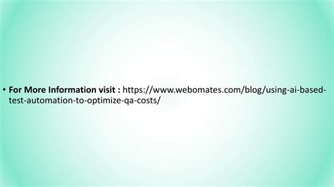 Ppt Optimize Qa Costs Powerpoint Presentation Free Download Id