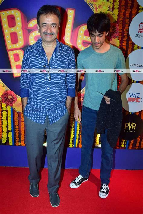 Rajkumar Hirani With Son At The Launch Of Balle Balle Music Concert