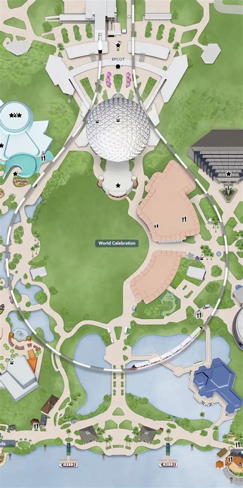 Mapa De Epcot