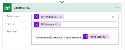 Solved Use A Dynamic Table Name In Update A Row Dataver Power