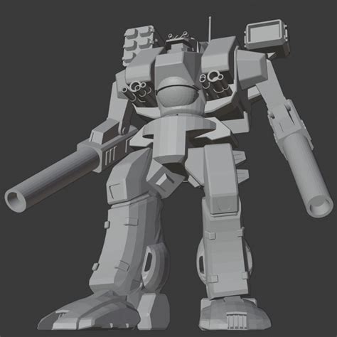 🔨 Robotech Rpg Tactics Destroid Excalibur Tomahawk Macross・ 3d File For