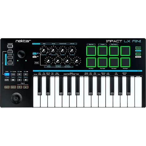 Nektar Impact Lx Mini 25 Key Keyboard Controller Music And Arts