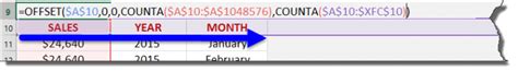 Excel OFFSET Function MyExcelOnline