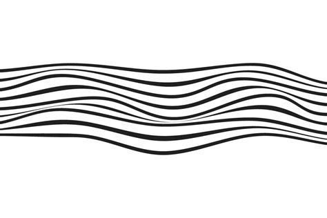 Simple Abstract Black Short Wavy Line Pattern 54299948 Vector Art At Vecteezy