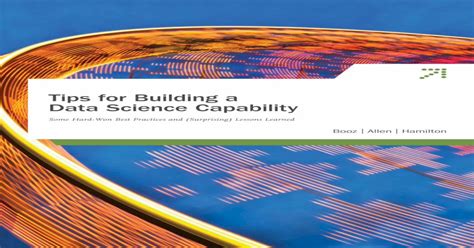 Tips For Building A Data Science Capabilitybuilding A Data Science