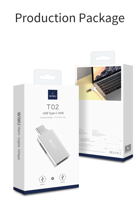 WIWU T02 USB Type C Hub OTC LK