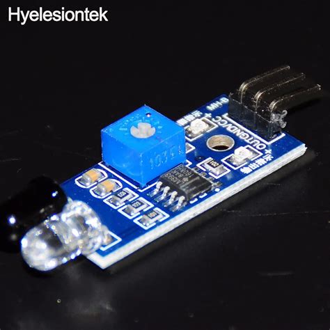 10pcs reflection ir obstacle avoidance module sensor for arduino lm393