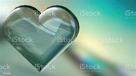 녹색 변형 하트 기호 유리 추상적 극적 열정 고급스럽고 독점적 인 3d 렌더링 그래픽 디자인 요소 배경 재료 개선에 대한 스톡 사진 및 기타 이미지 Istock