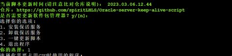 建议调整 Updating Package Management Sources 设置 · Issue 27 · Spiritlhlsoracle Server Keep Alive