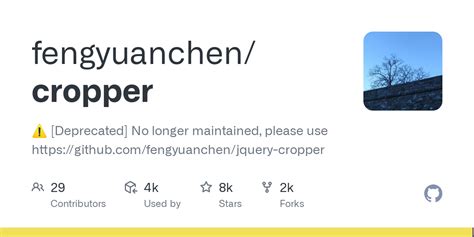 github fengyuanchen cropper ⚠️ [deprecated] no longer maintained