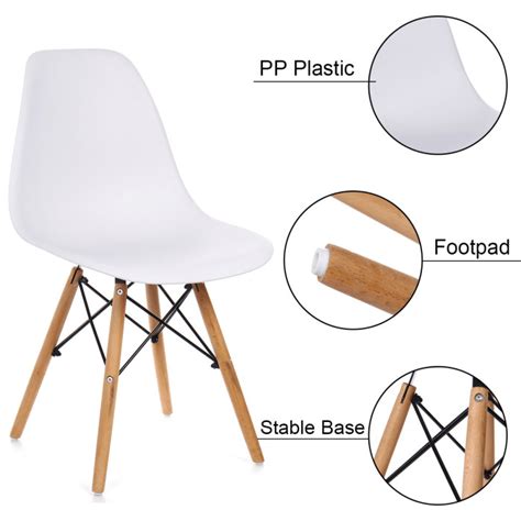 Дизайнерски стол в нордик стил комплект от 6 бр скандинавски стил кухненски столове изработени