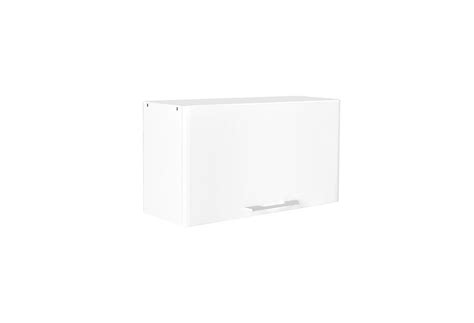 Кухненски шкаф горен с една повдигаща врата In Mdf Vh60 36 бял гланц