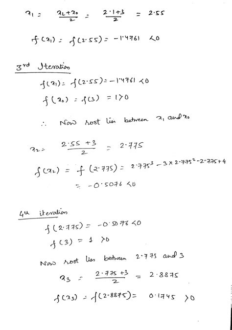 [solved] Problem 03 Apply The Bisection Method To Determine The