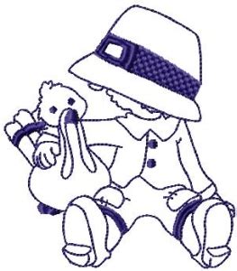 CSS Thanksgiving Sunbonnets C Some Stitches CSS Thanksgiving Sunbonnets C Some Stitches