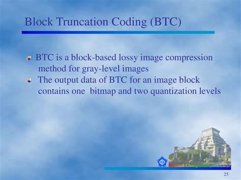 a data hiding scheme based upon block truncation coding ppt download