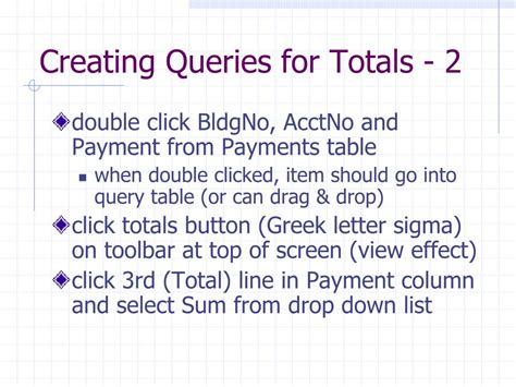 Ppt Cis 338 Using Queries In Access As A Recordsource Powerpoint