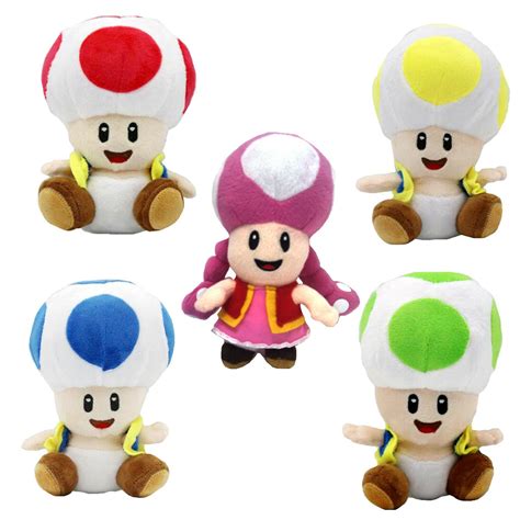 Mario Luigi Yellow Toad Blue Toad