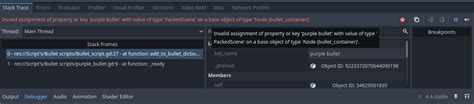 Packedscene Troubles Help Godot Forum