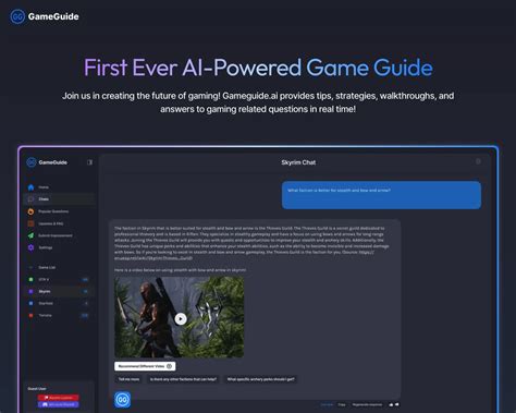 Explore GameGuide 2024: The Ultimate AI Guide - Pricing, Review ...