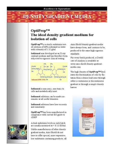 Optiprep Pdf