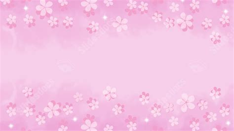 무료 설레는 파스텔 플로럴 향기 페스티벌 화이트 웨딩 Ppt 배경 Slidesdocs